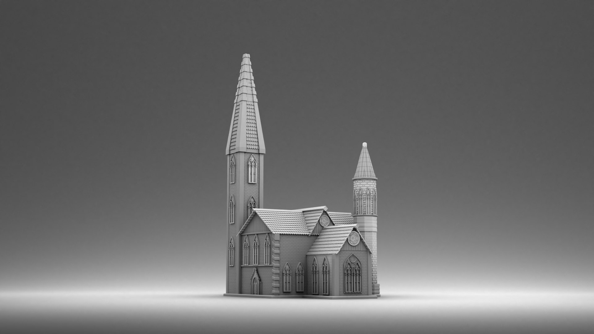 3D Catholic Church Model - TurboSquid 1725720