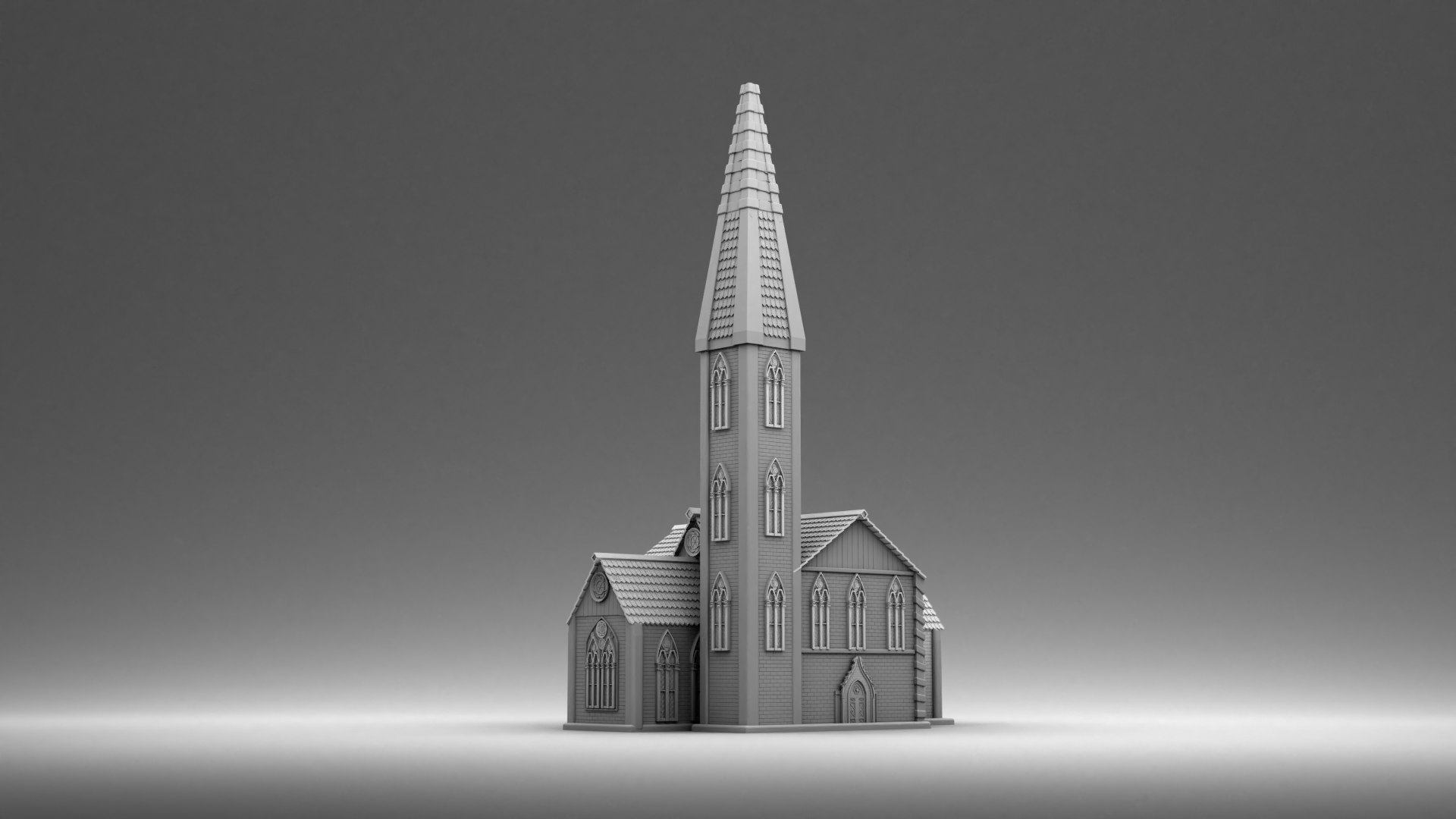 3D Catholic Church Model - TurboSquid 1725720