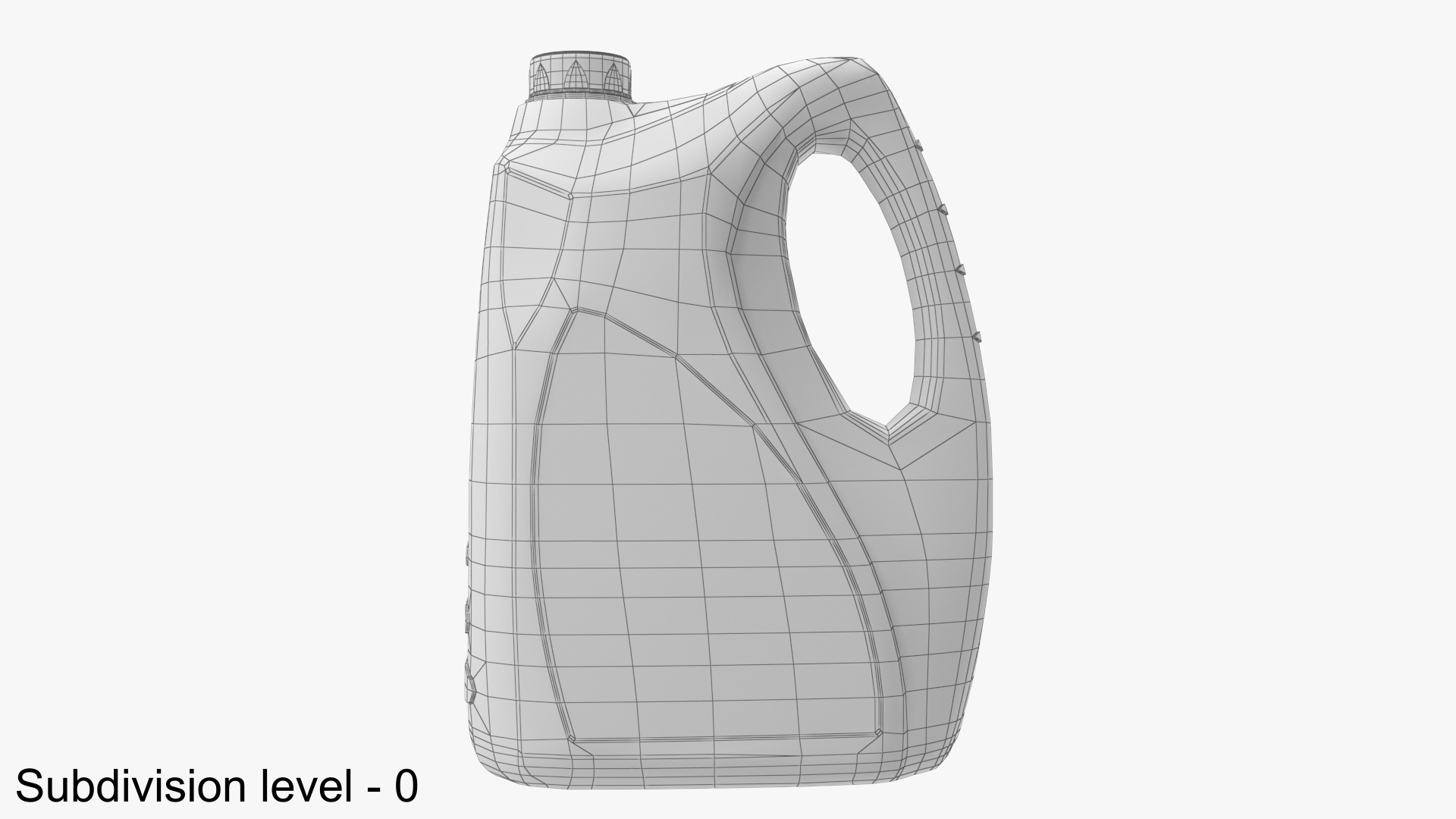 3D Oil Bottle Model - TurboSquid 1536901