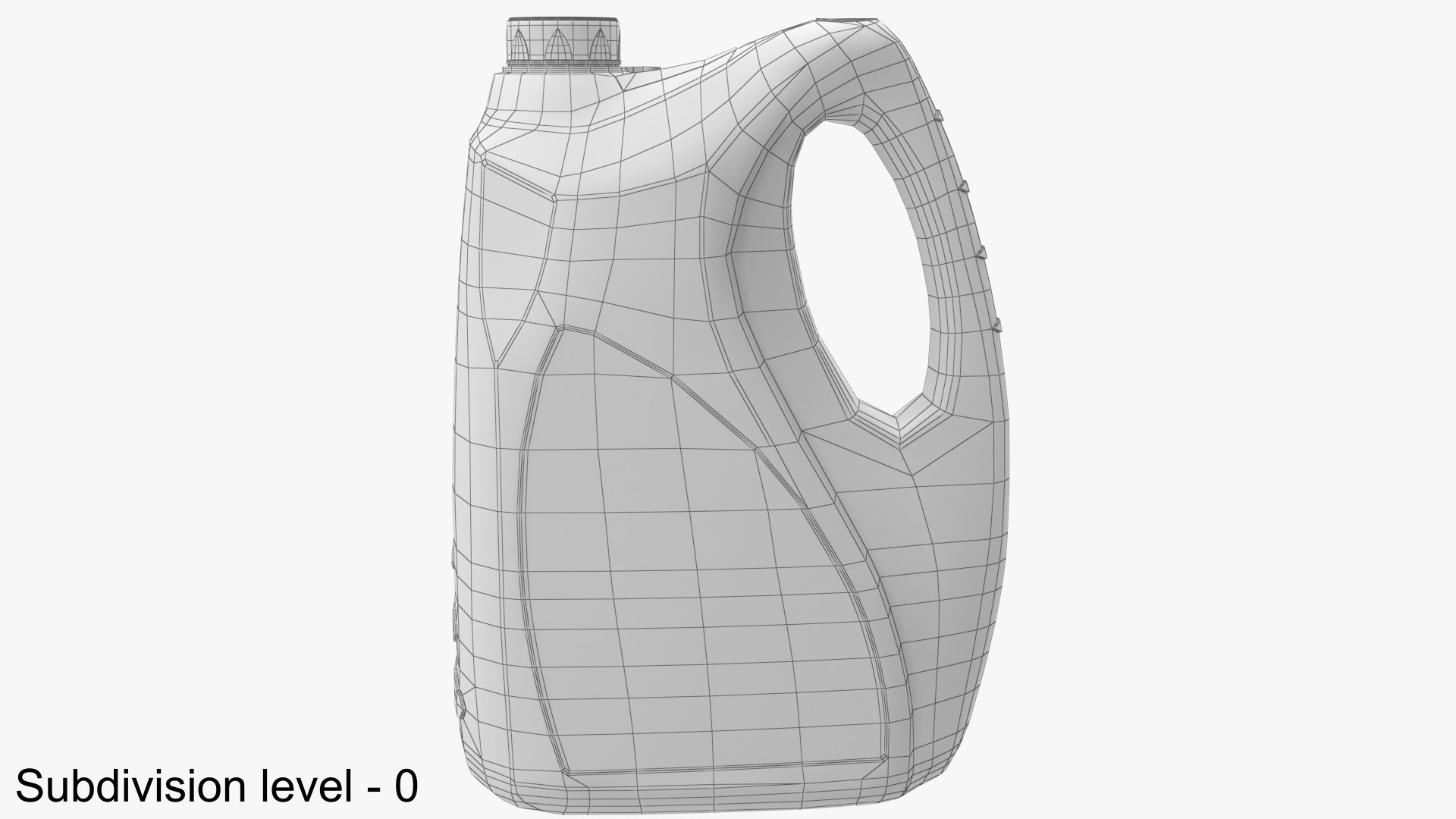 3D Oil Bottle Model - TurboSquid 1536901