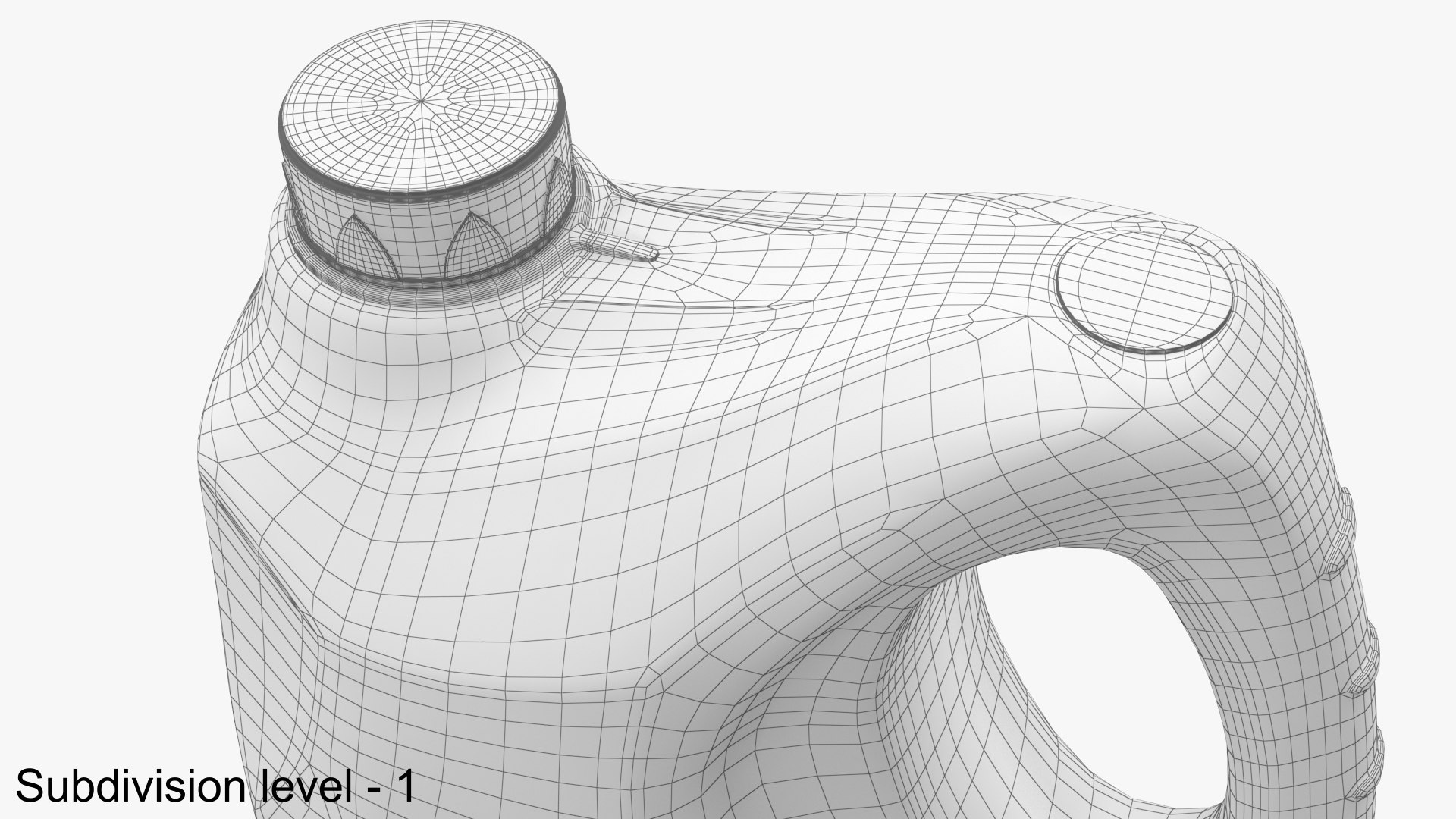 3D Oil Bottle Model - TurboSquid 1536901