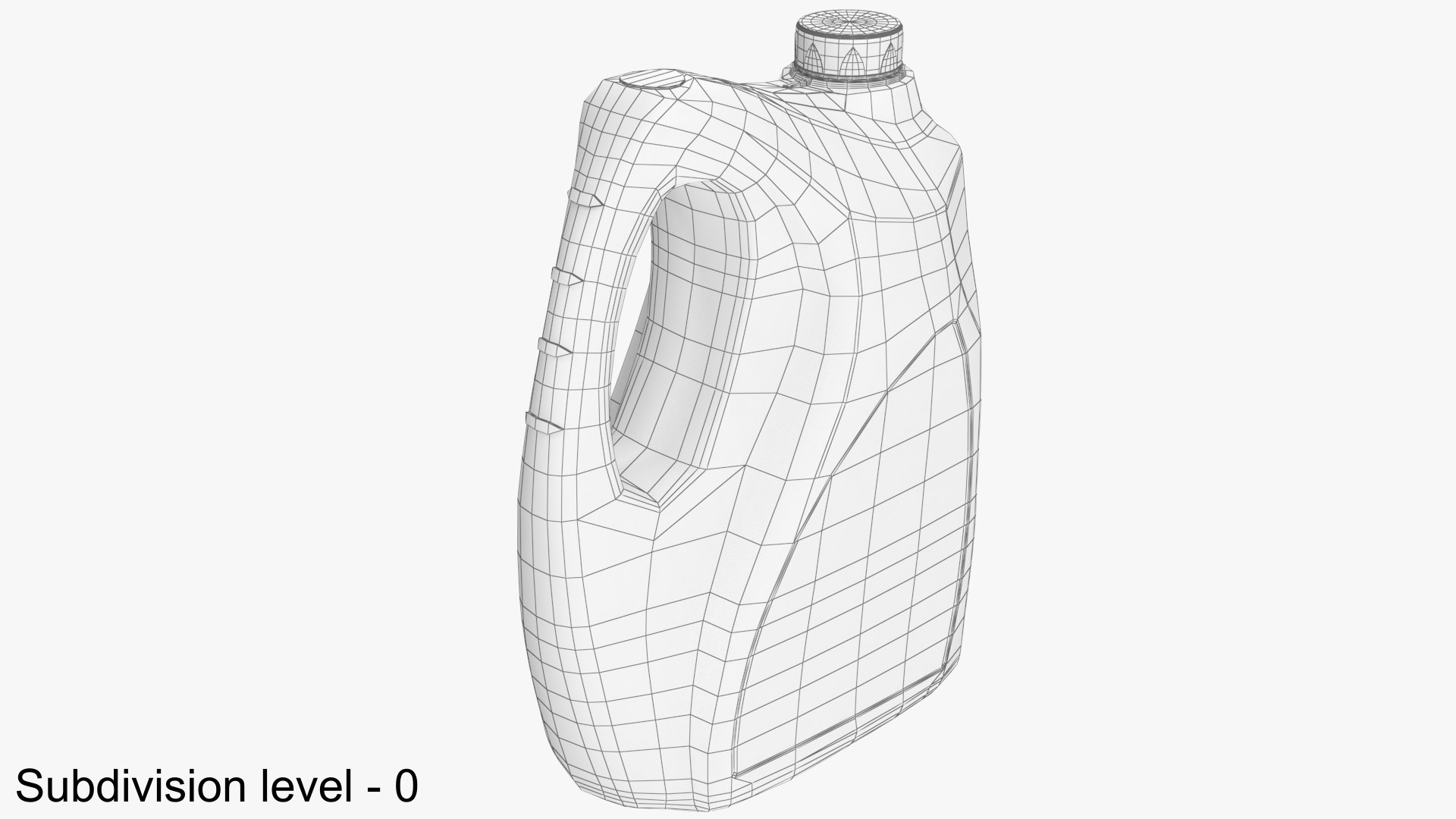 3D Oil Bottle Model - TurboSquid 1536901