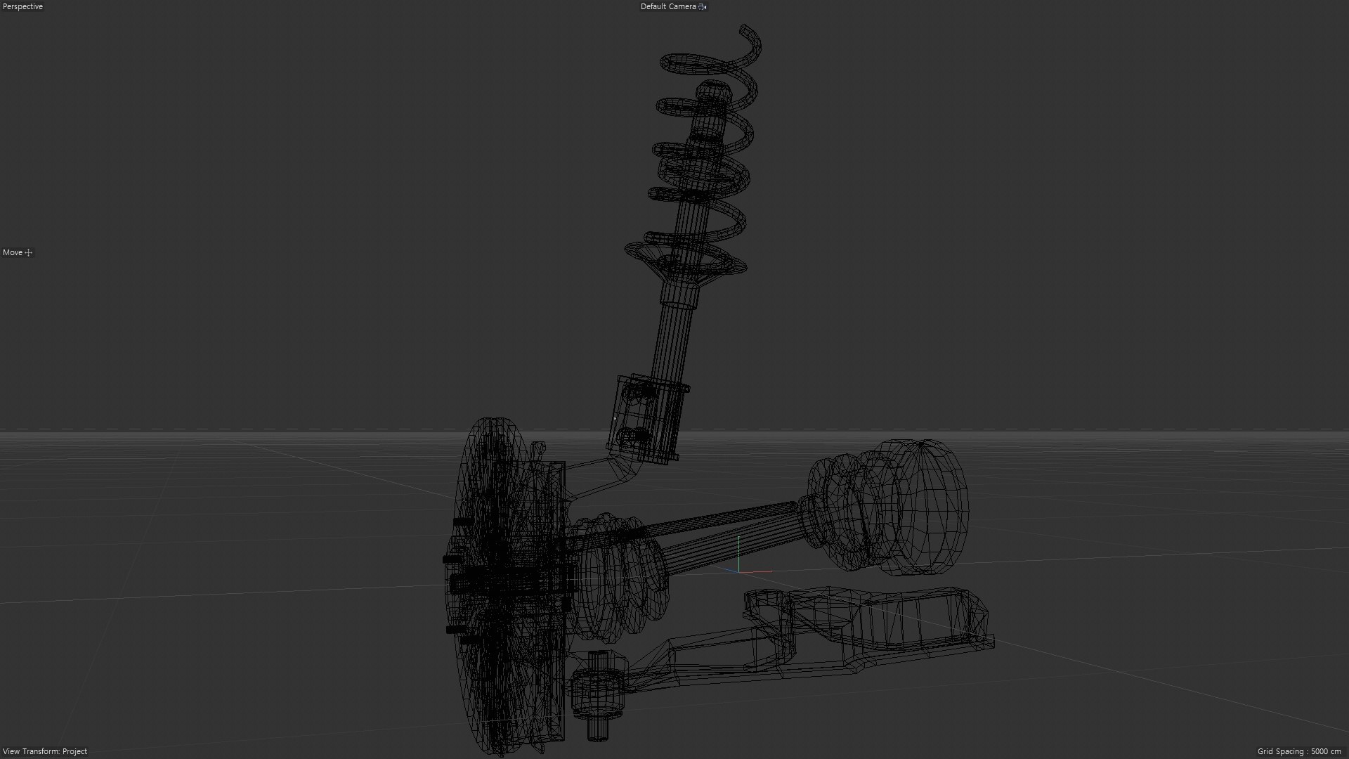 Front Car Suspension 3D Model - TurboSquid 2087257