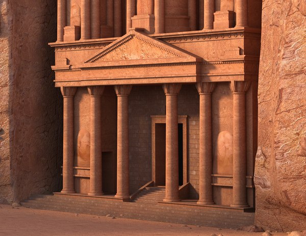 modelo 3d Petra, Jordan. - TurboSquid 1308486