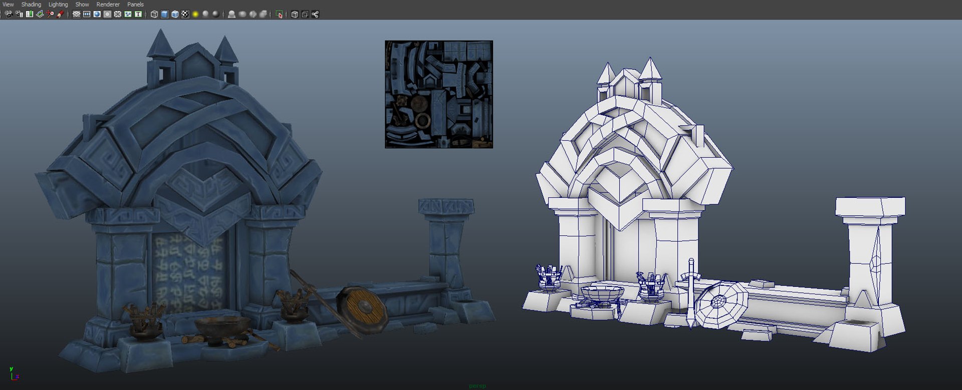 3D Rockwall Model - TurboSquid 1166986