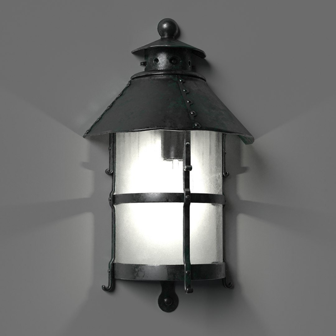 Outdoor Lamp 3D Model - TurboSquid 1696611