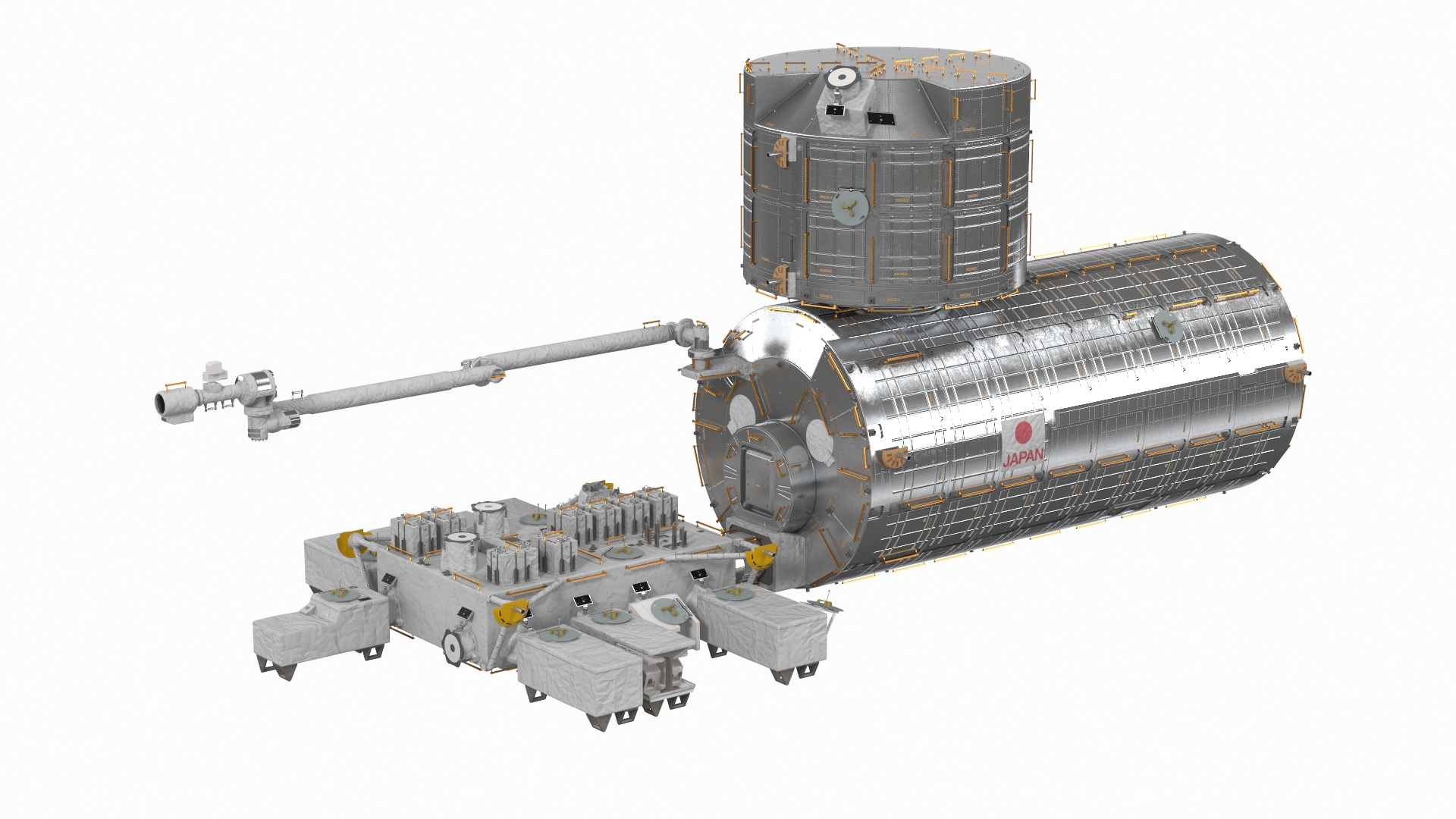 3D Model Iss Jem Science Module - TurboSquid 1571935