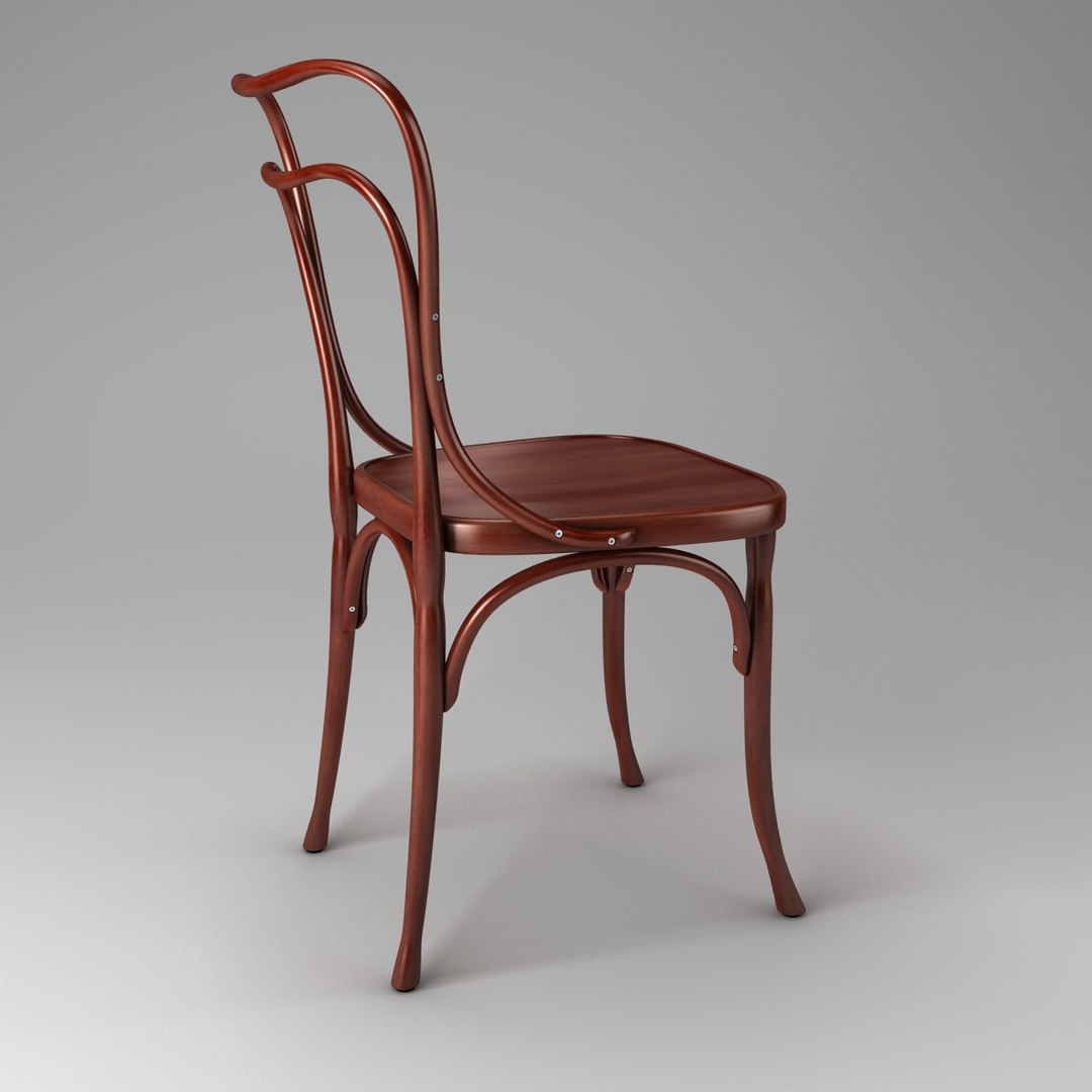 3d Obj Wooden Chair