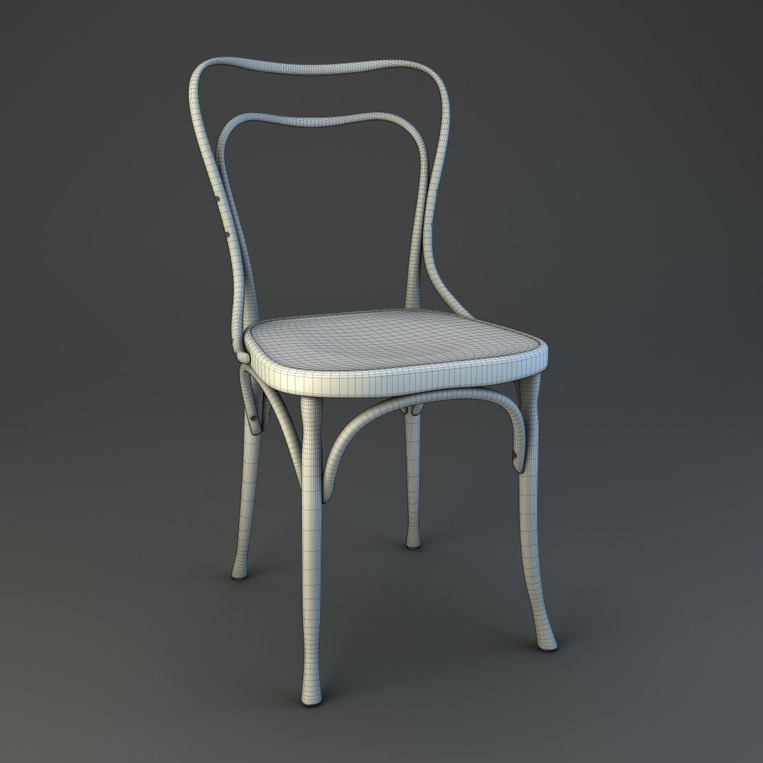 3d Obj Wooden Chair