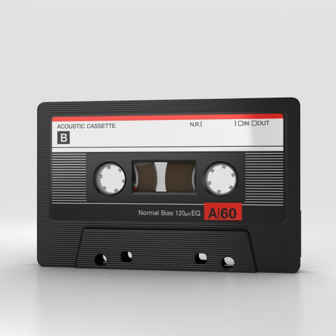 3D Cassette Model - TurboSquid 1370742