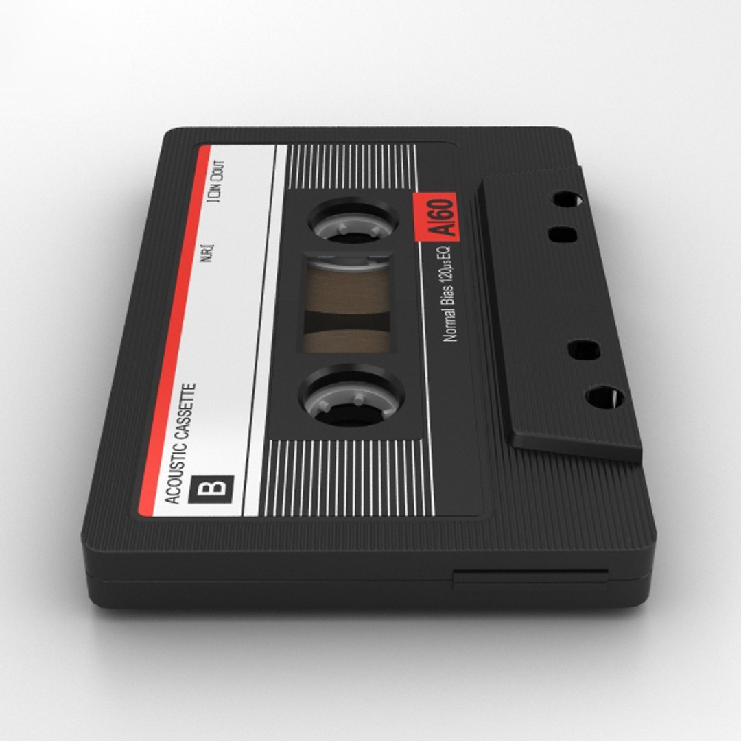 3D Cassette Model - TurboSquid 1370742