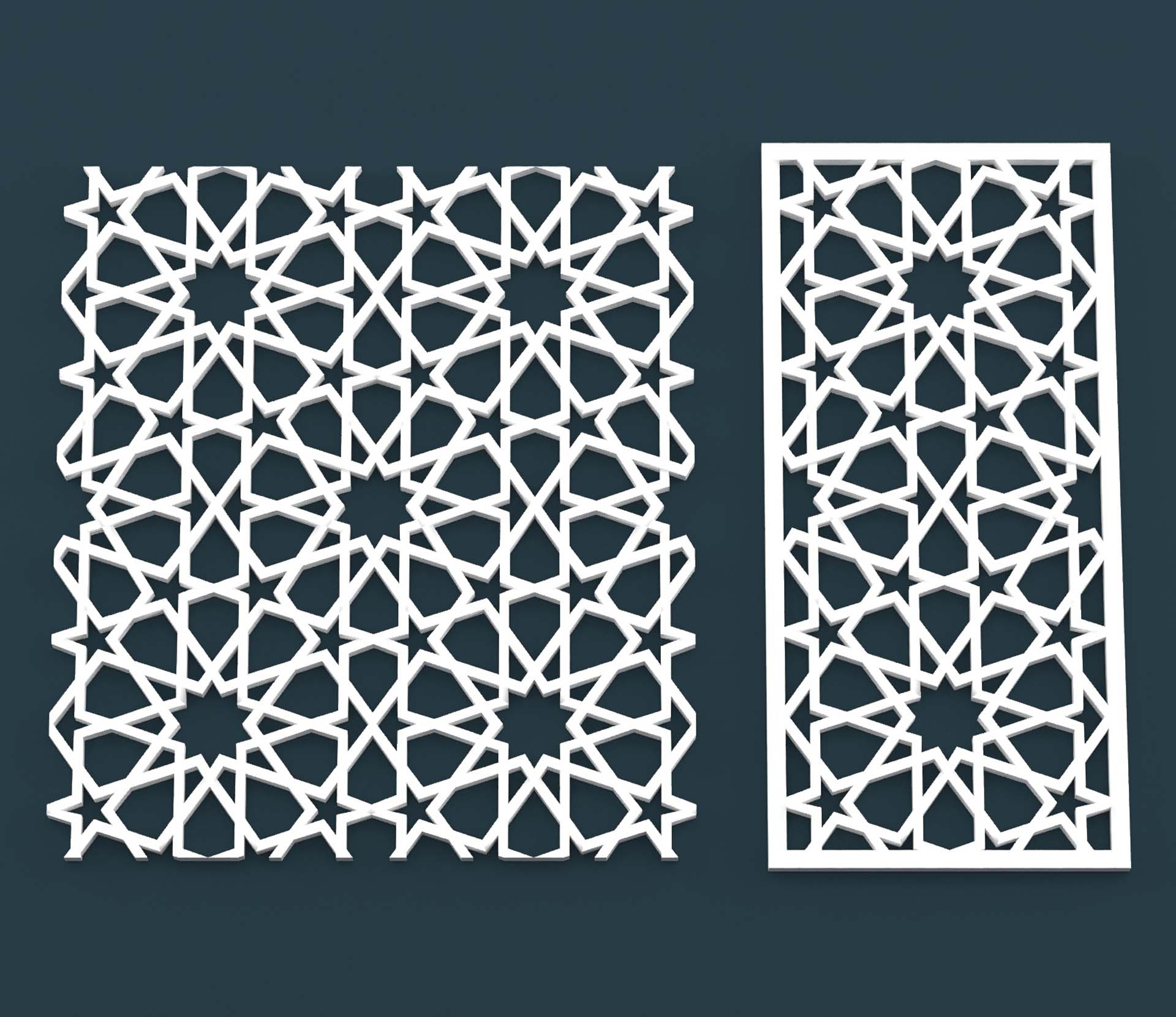 3D model ornament arabic cnc - TurboSquid 1686527
