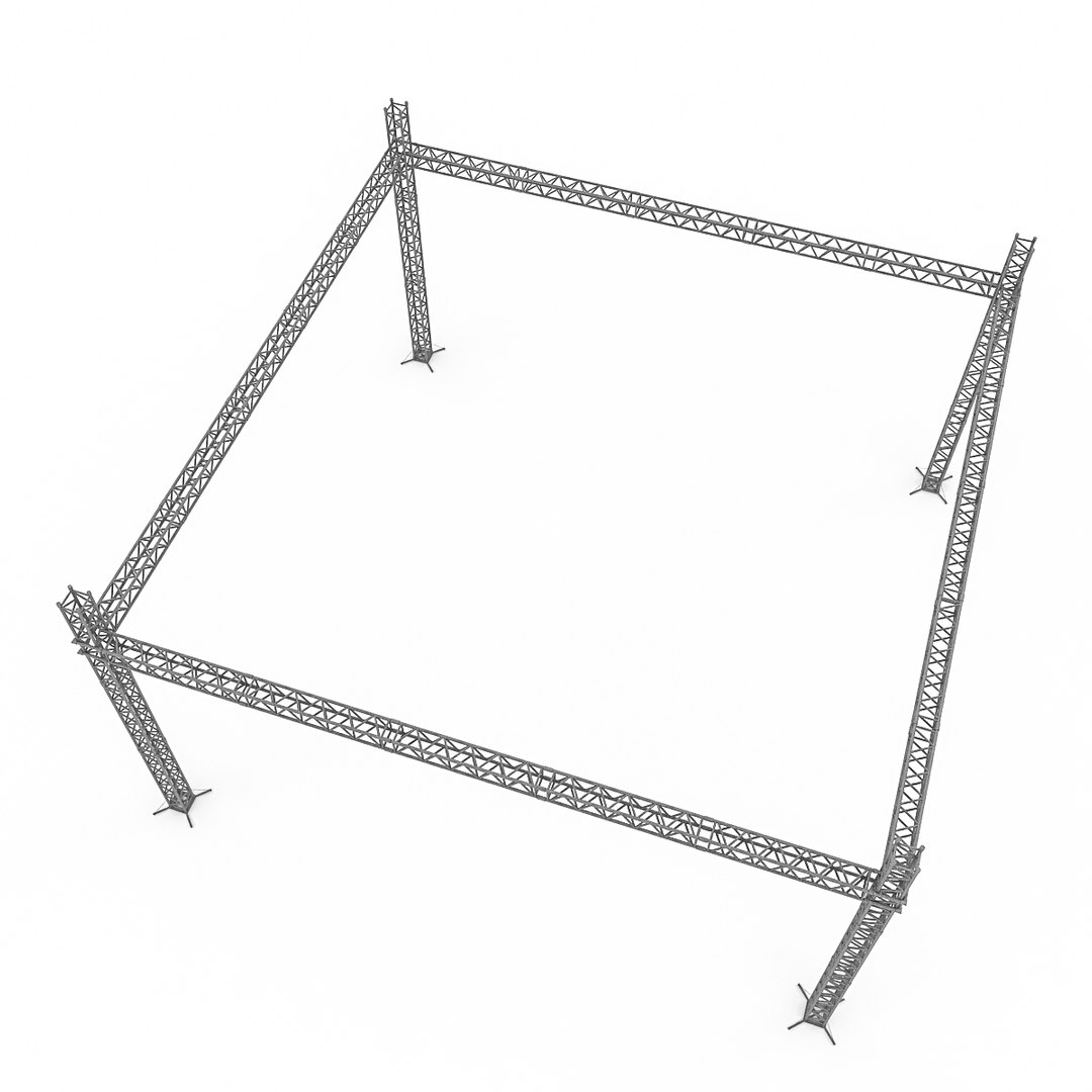 Modular Scaffolding 3D Model - TurboSquid 1540906