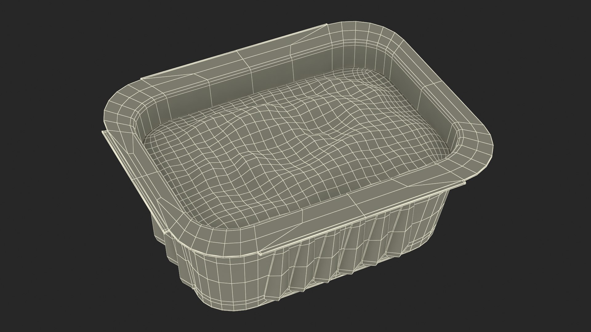 Heinz Barbecue Sauce Single Serve Pot 3D model - TurboSquid 2105083