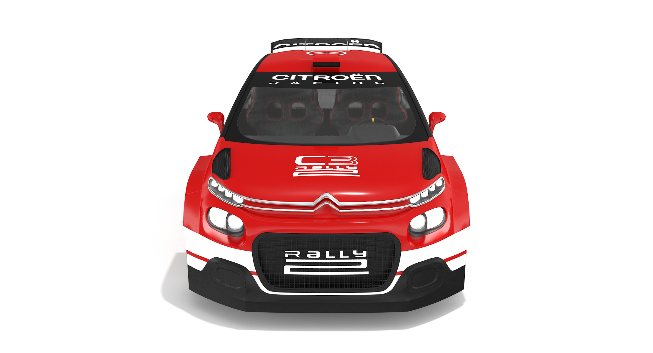 modelo 3d Citroën C3 Rally2 Citroën Racing - TurboSquid 2188758