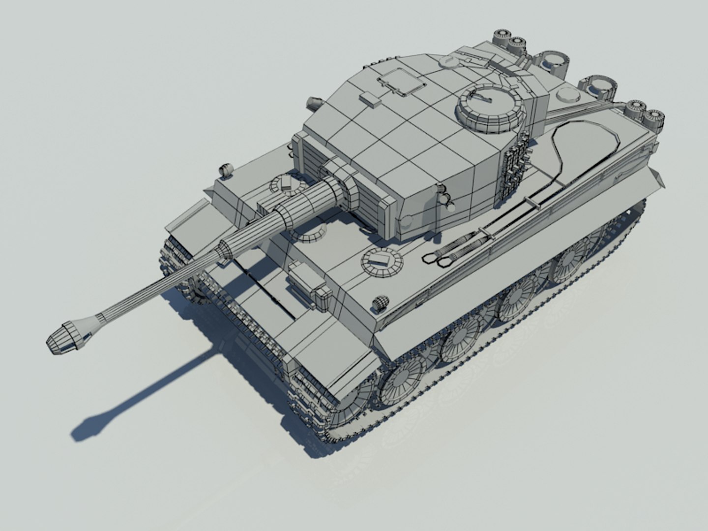 Tank German Ww2 3D Model - TurboSquid 1367995
