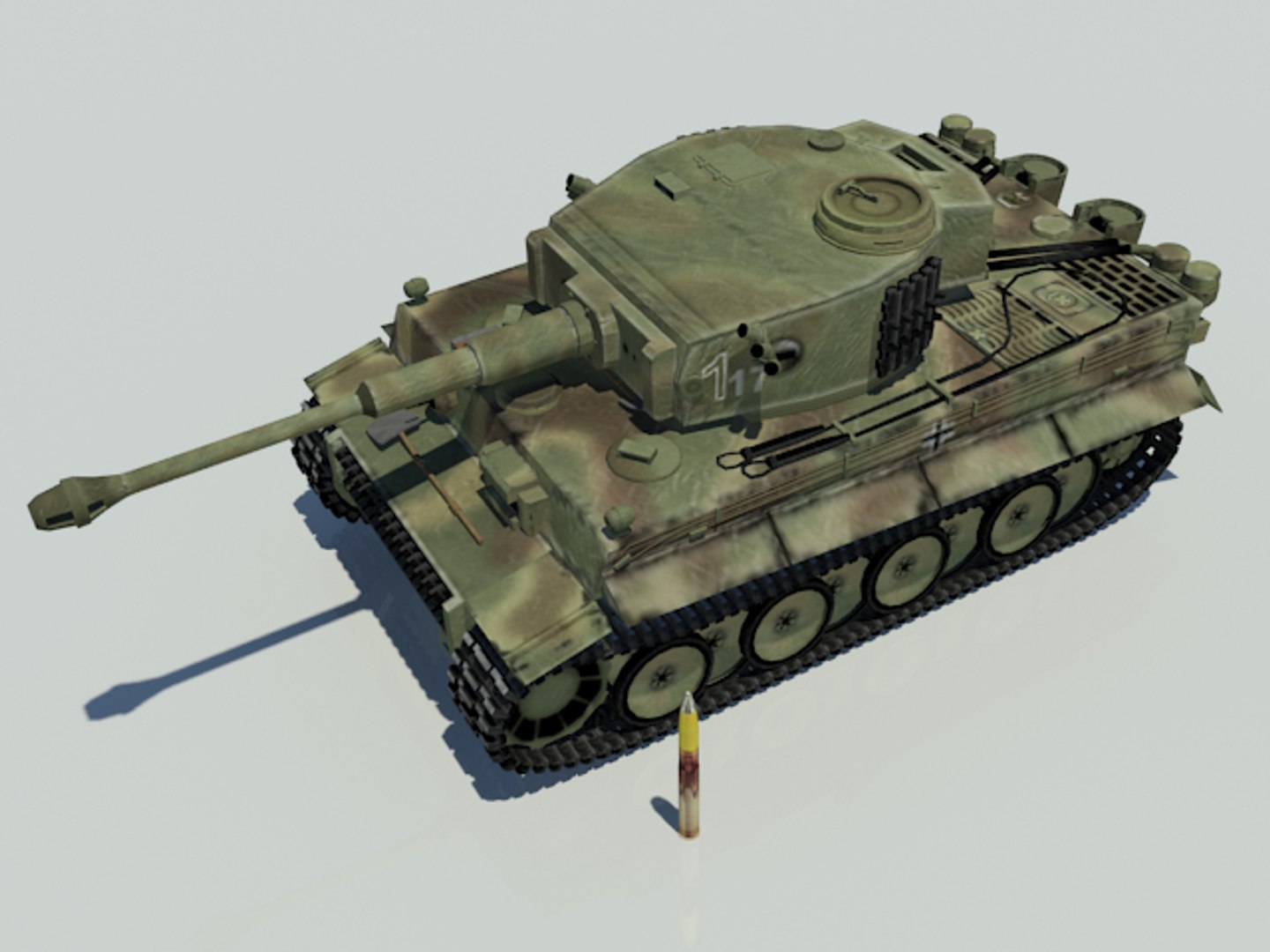 Tank German Ww2 3D Model - TurboSquid 1367995