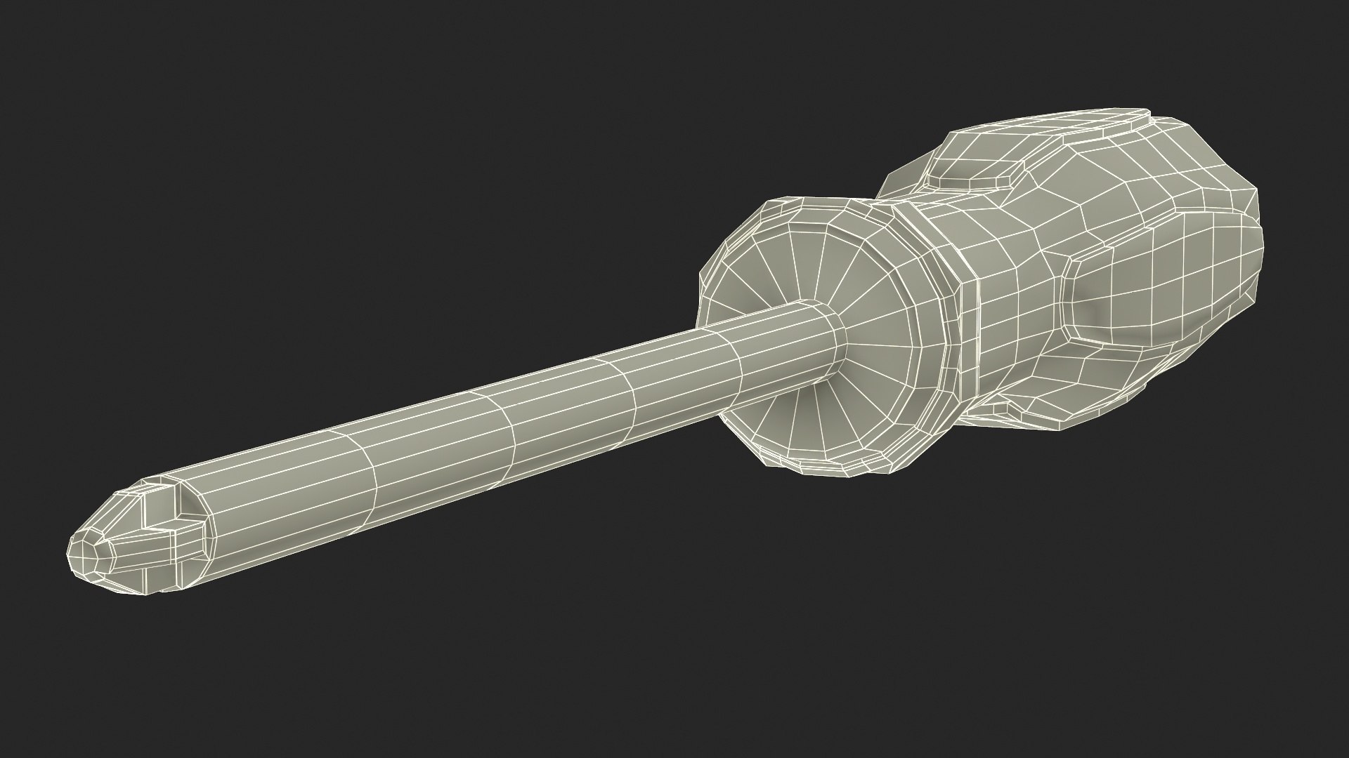 3D Phillips Head Screwdriver 6mm model - TurboSquid 2030668