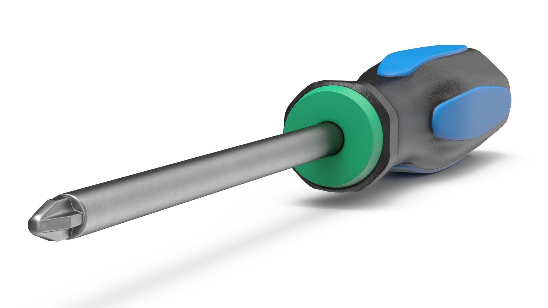 3D Phillips Head Screwdriver 6mm Model - TurboSquid 2030668