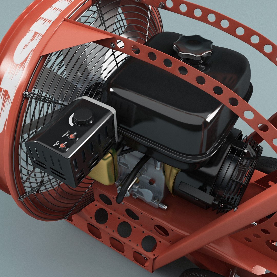 3d Model Industrial Air Blowers
