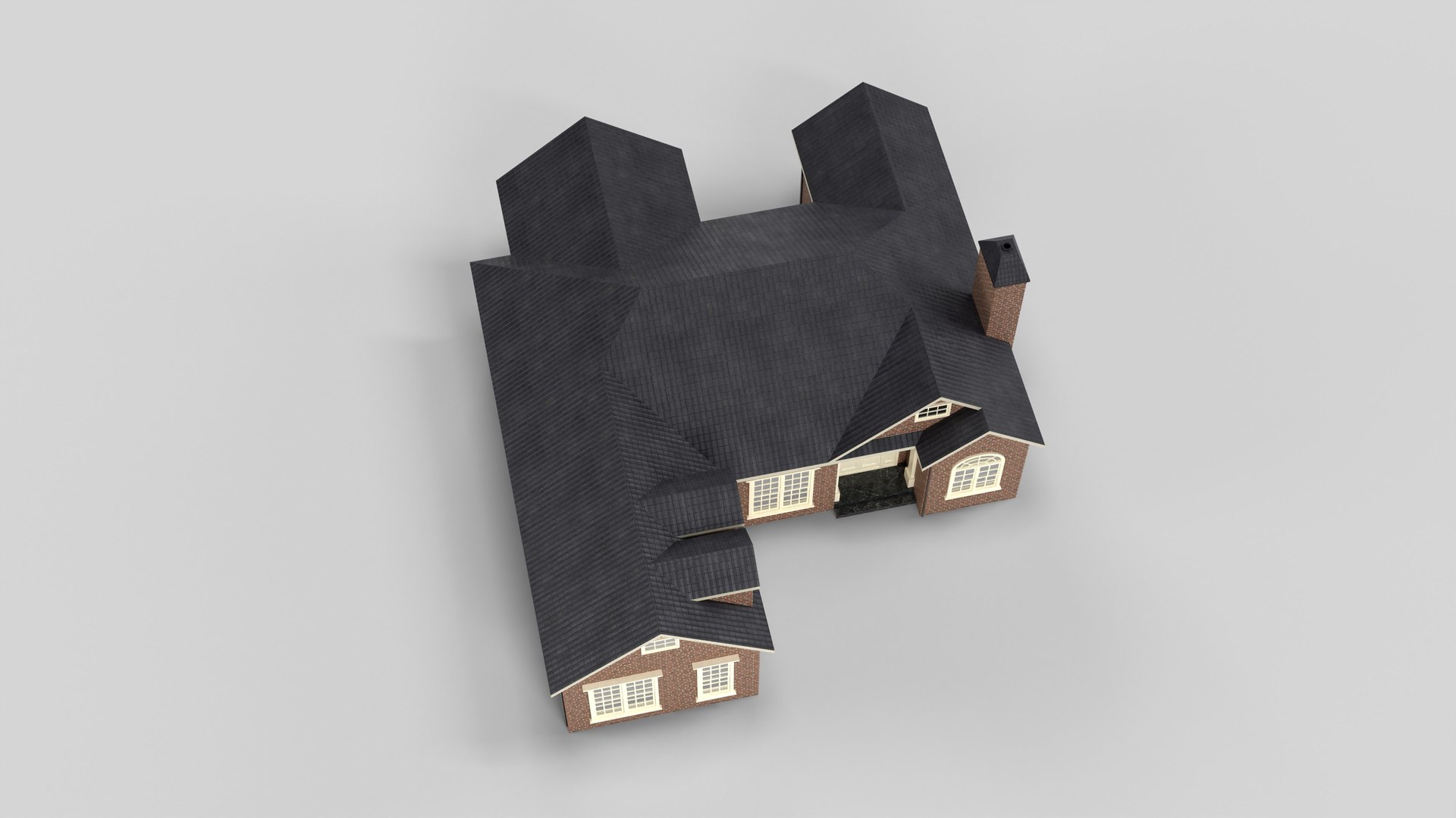 3D Neighborhood House 10T4 - TurboSquid 2214925
