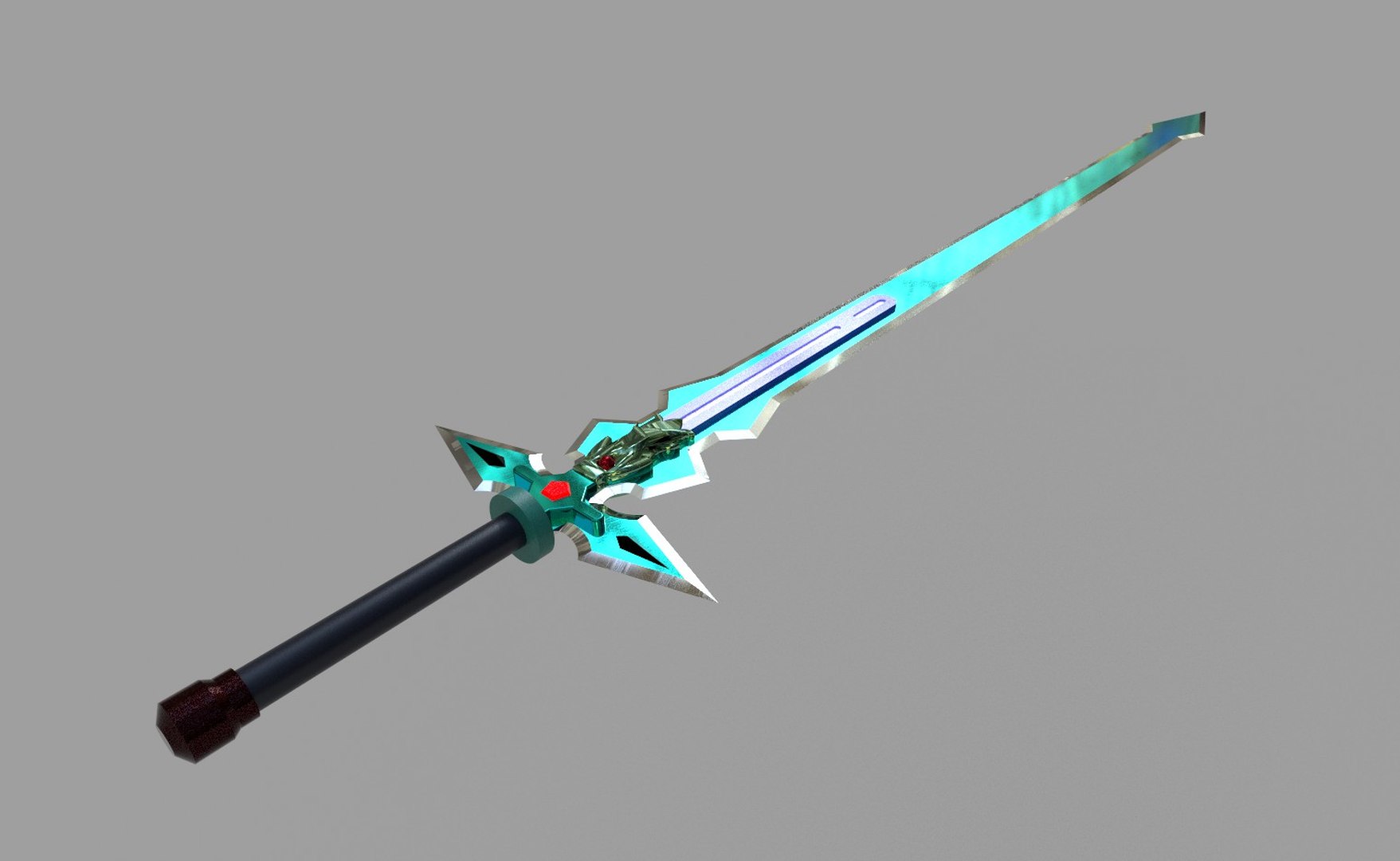 3D Sword Dark Repulser - TurboSquid 1331380