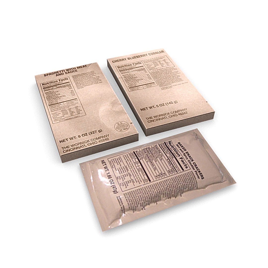 3d American Military Rations