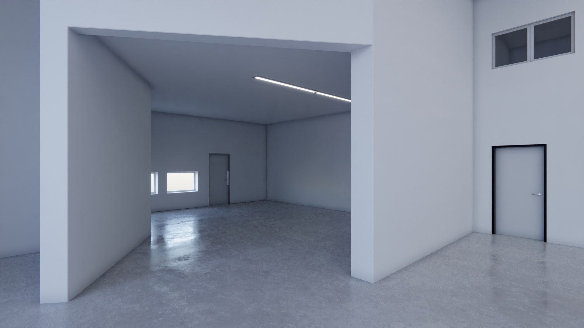 3D Industrial Warehouse Interior 2b Model - TurboSquid 1718290