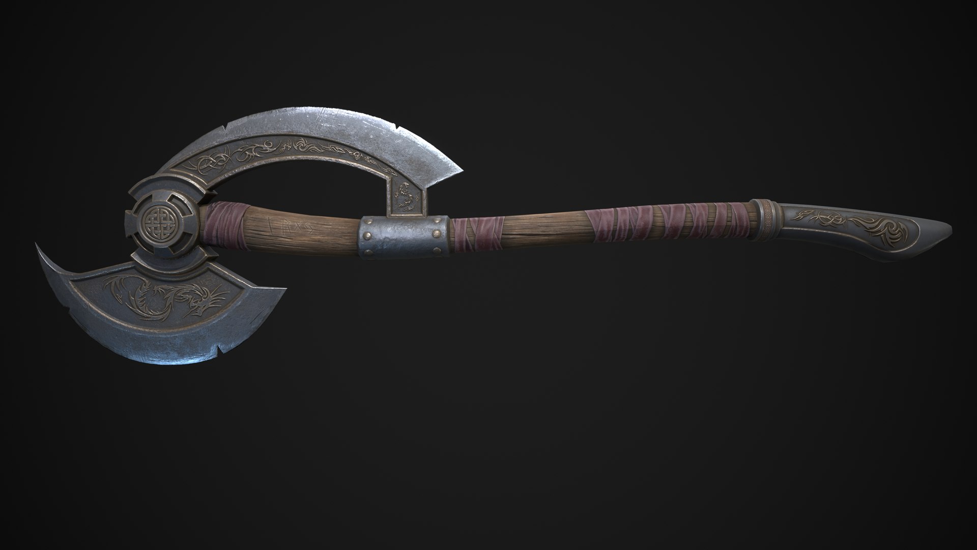 3D Axe Model - TurboSquid 2125788