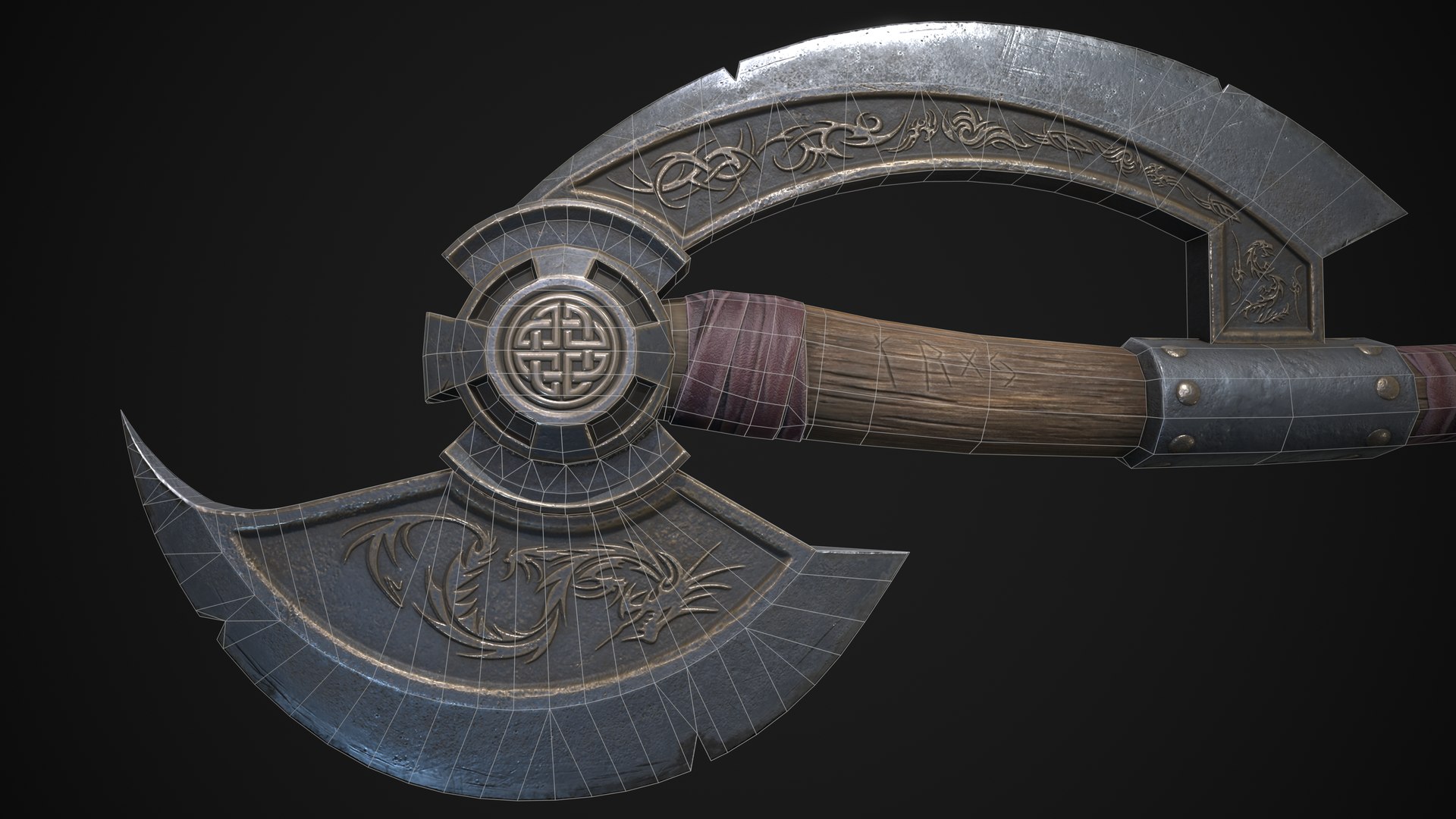 3D Axe Model - TurboSquid 2125788
