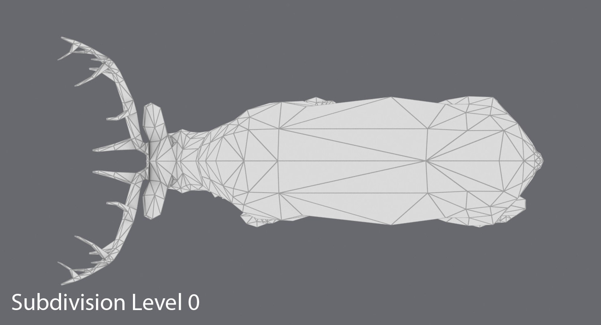 3D Stag---eating - TurboSquid 1192999