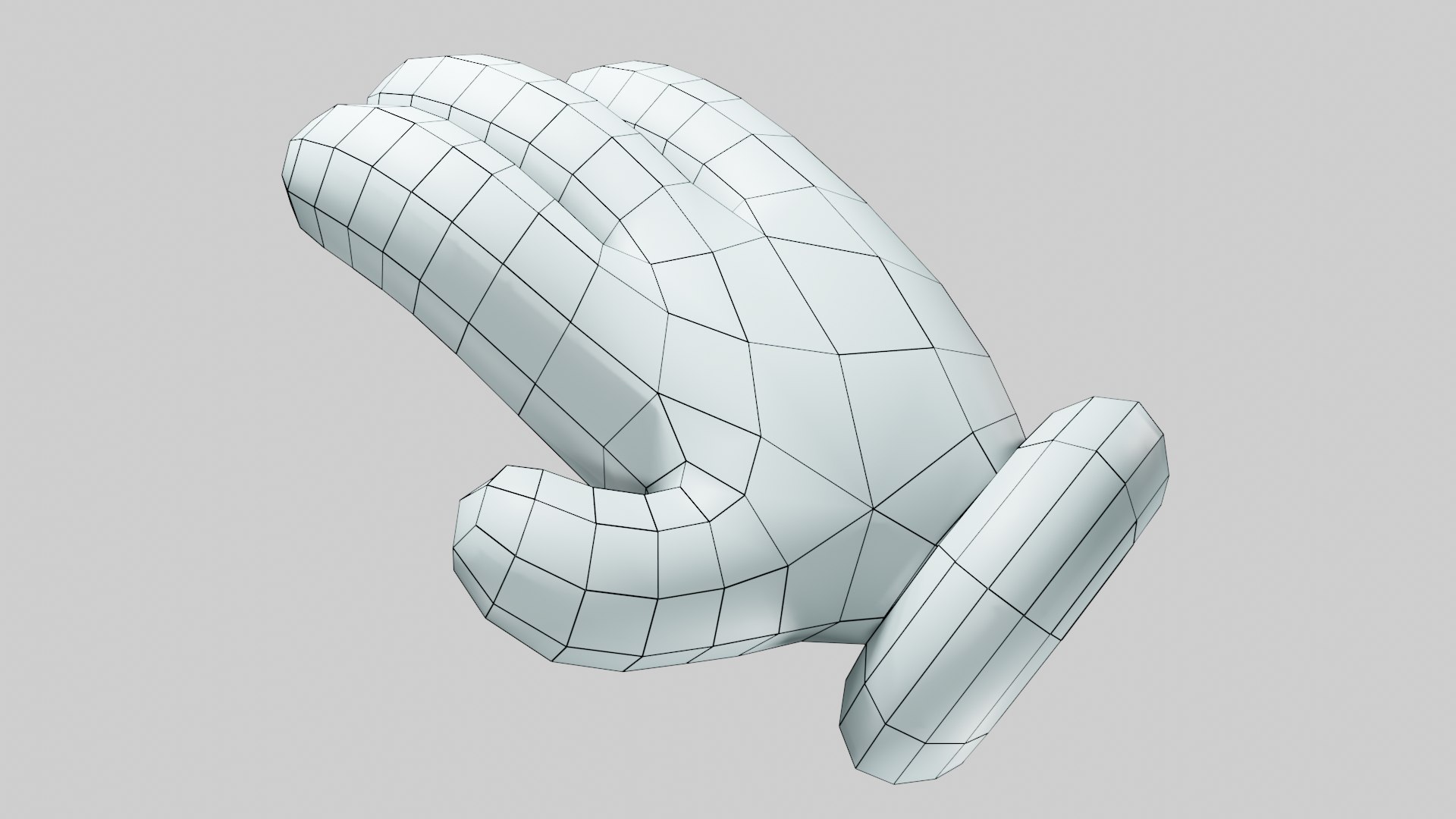 Cartoon Hand Glove - Blender - Low Poly 3D Model - TurboSquid 1931192