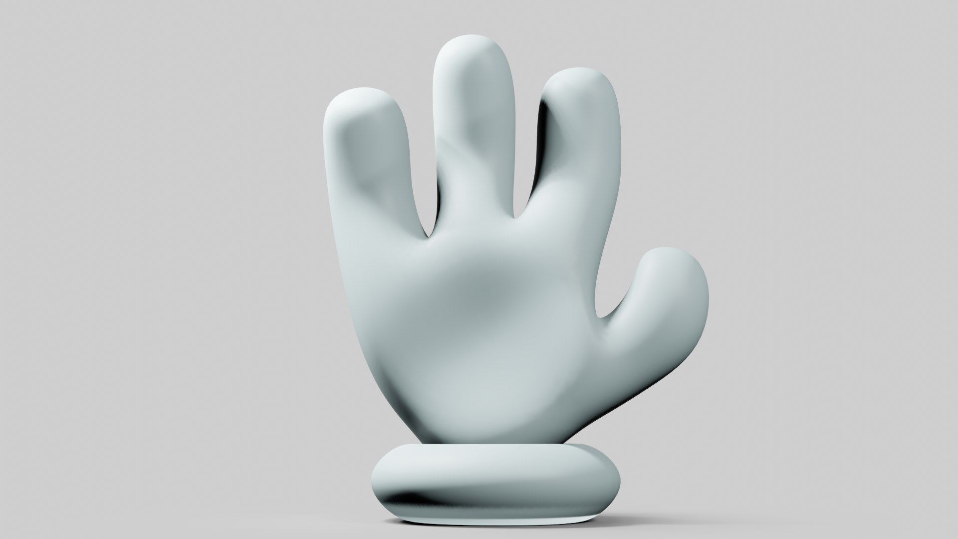 Cartoon Hand Glove - Blender - Low Poly 3D Model - TurboSquid 1931192