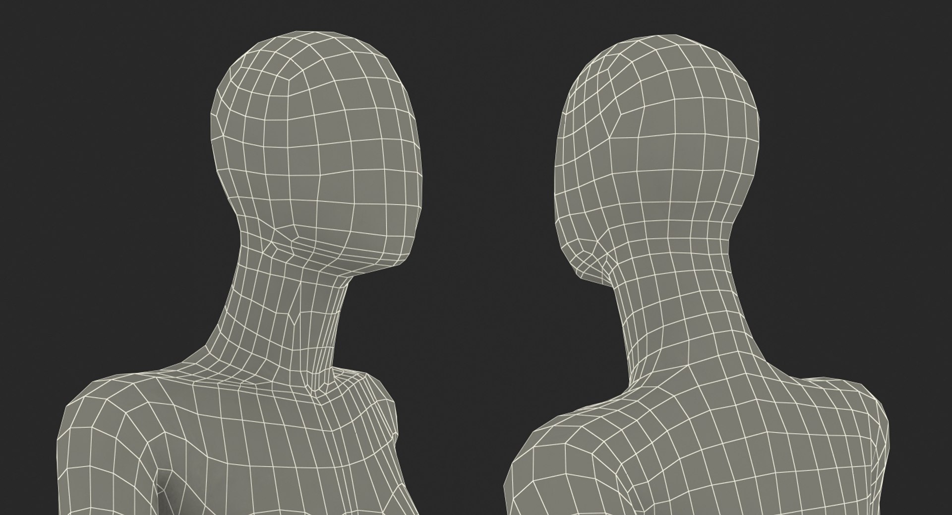 3D female mannequin running pose - TurboSquid 1416207