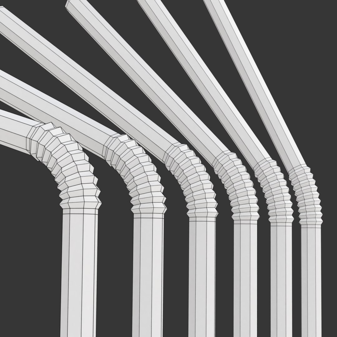 Drink straw 3D - TurboSquid 1544527