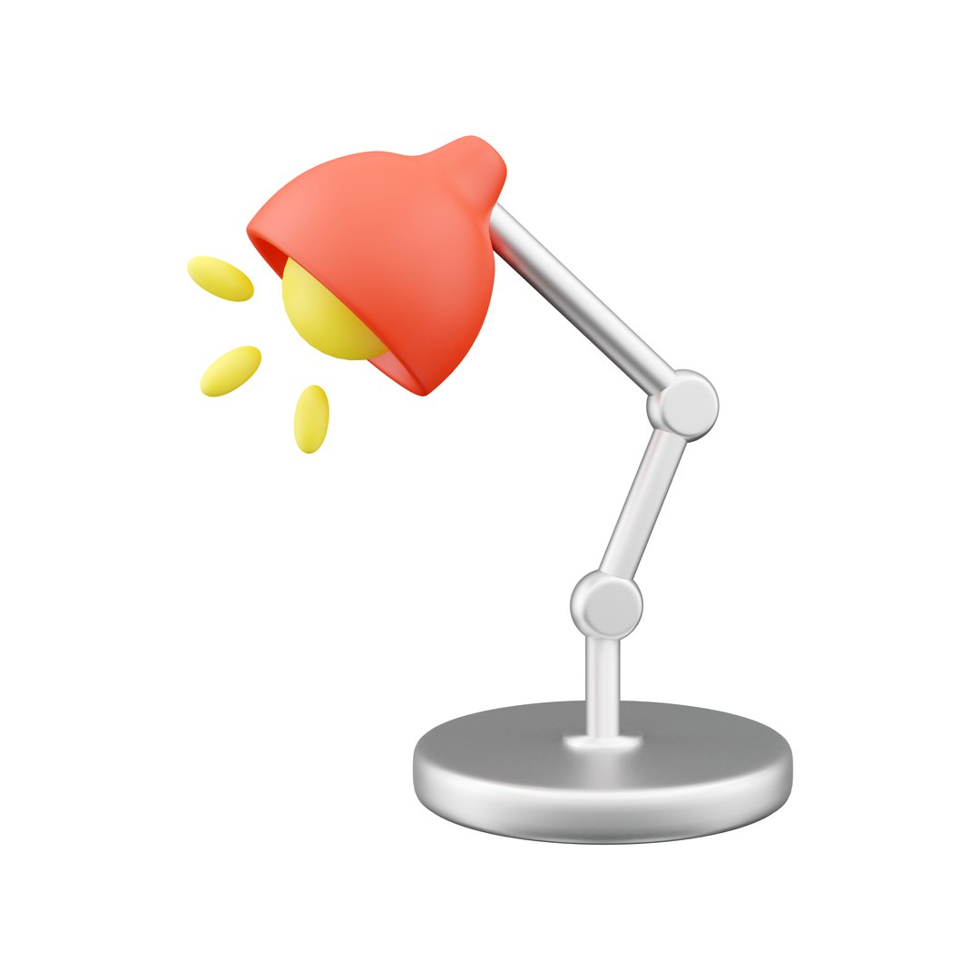3d Table lamp icon 3D model - TurboSquid 2066389