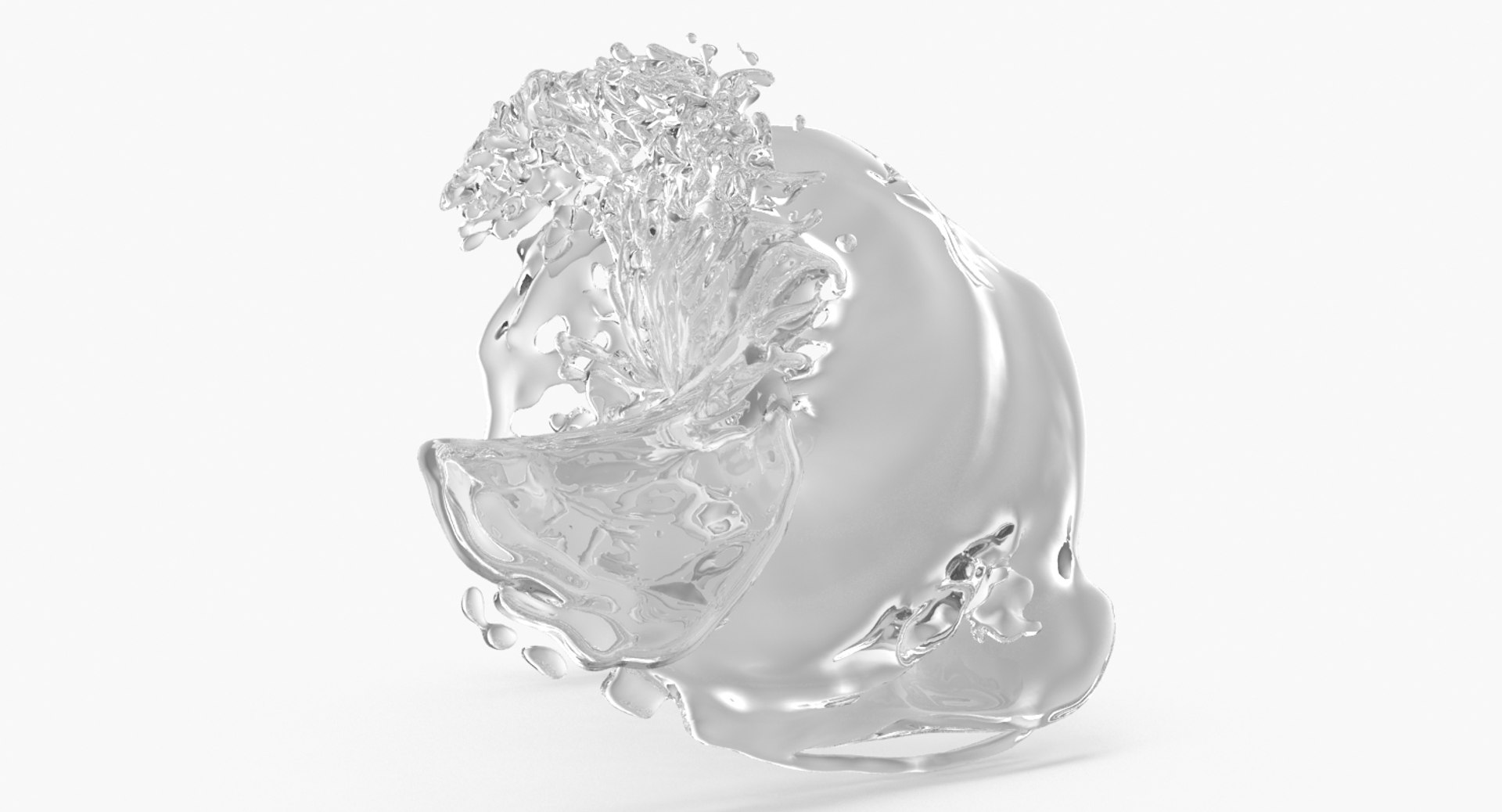 Water splash 3D model - TurboSquid 1212295