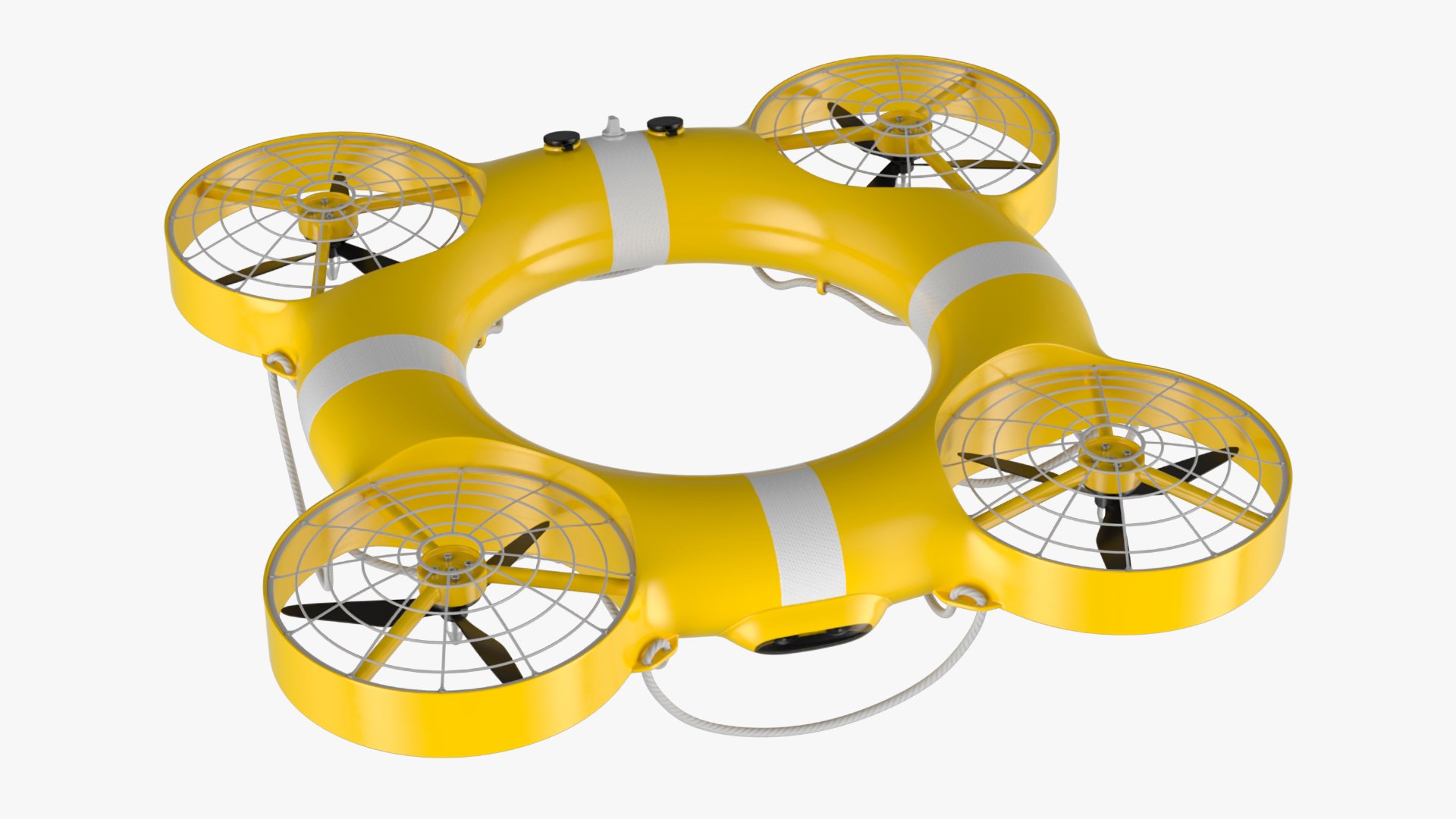 Water Rescue Drone Yellow 3D Model - TurboSquid 2248111