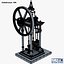 3D Model Vertical Steam Engine V - TurboSquid 1280401