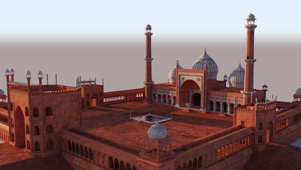 modelo 3d jama mezquita - TurboSquid 1846252