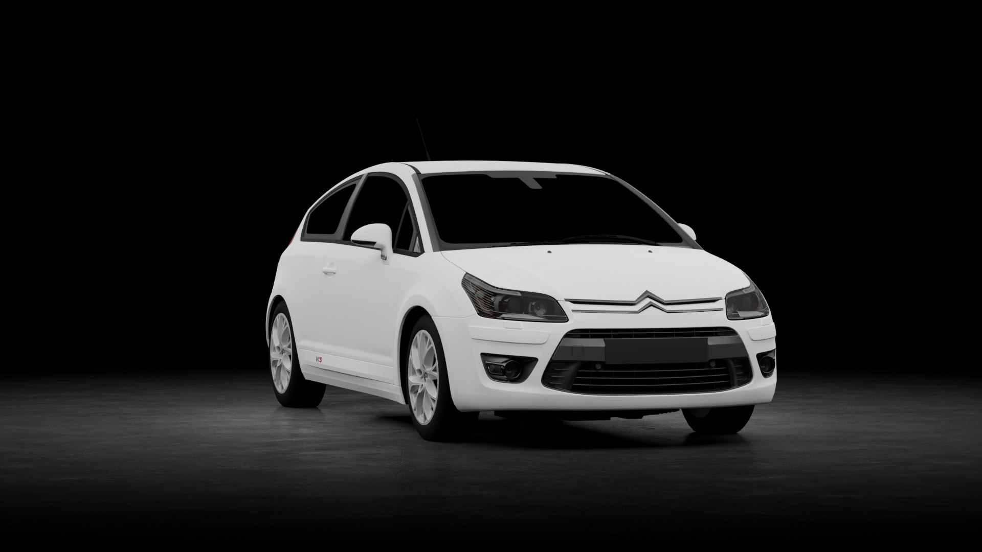 Citroen C4 VTS Coupe 2009 3D 모델 - TurboSquid 1917470