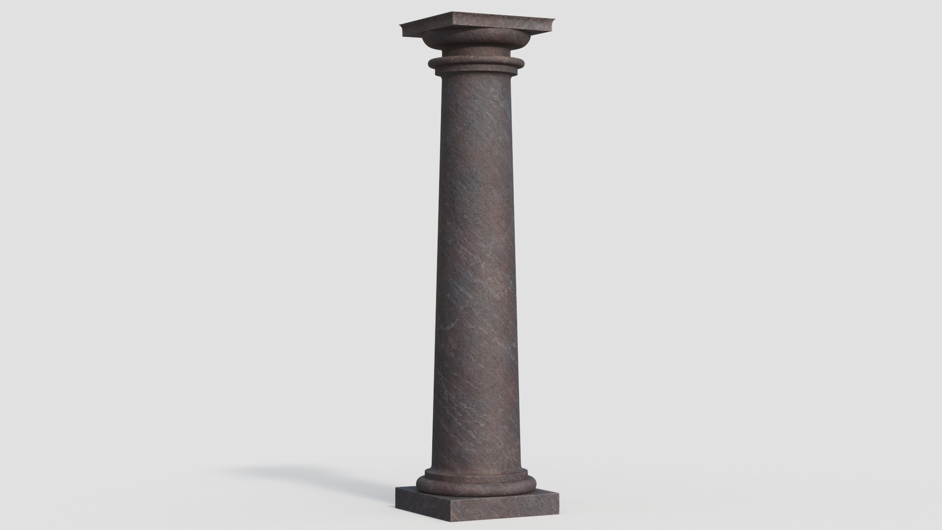 3D Tuscan Column - TurboSquid 1702110