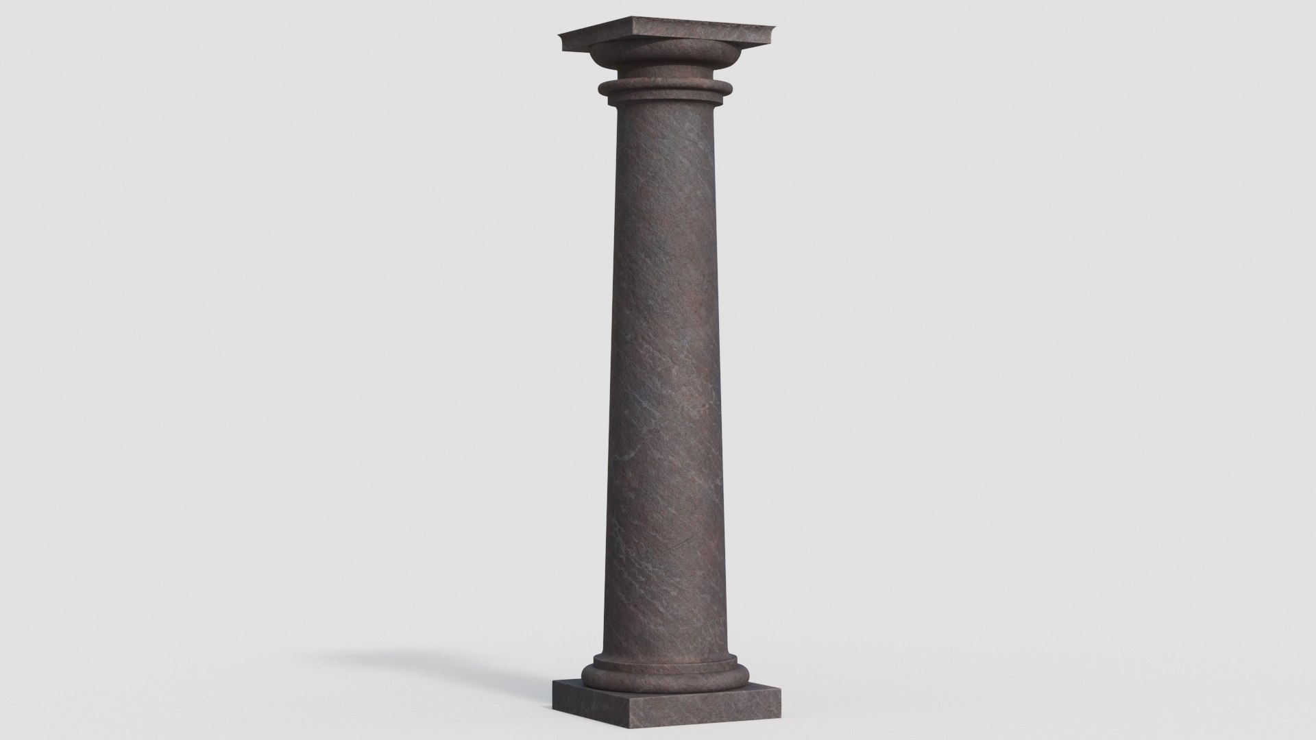 3D Tuscan Column - TurboSquid 1702110