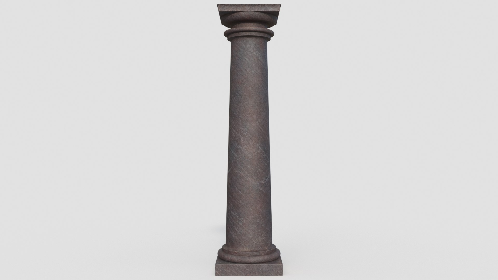 3D Tuscan Column - TurboSquid 1702110