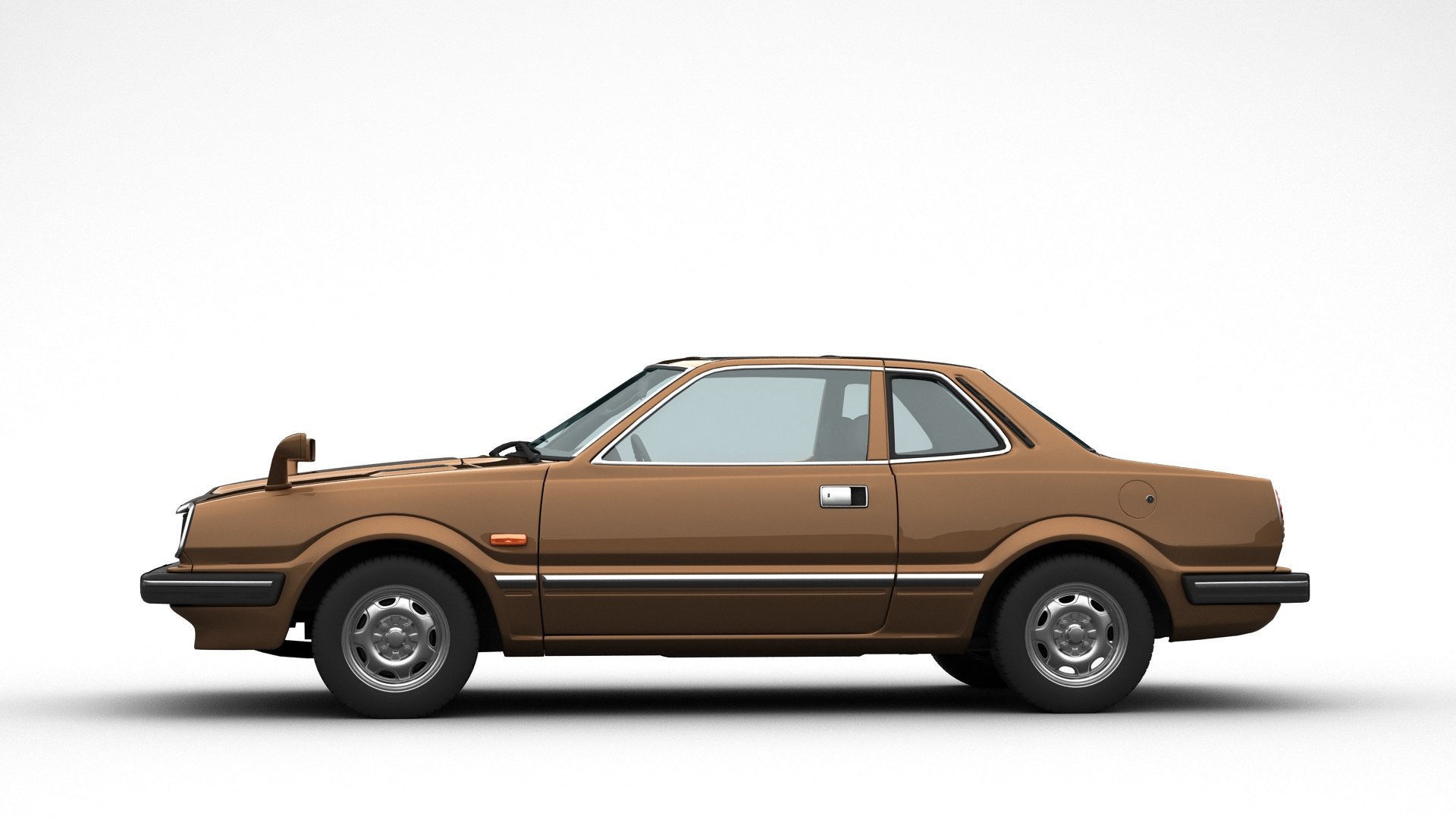 3D Model Honda Prelude 1980 - TurboSquid 2010080