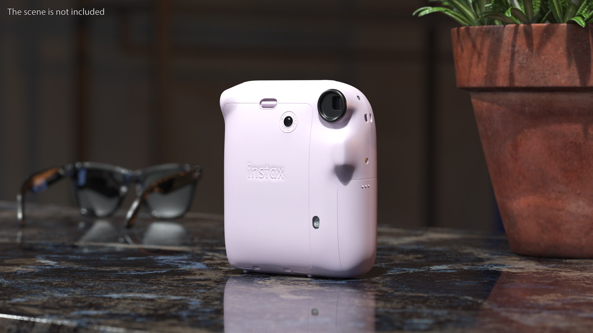 3D Fujifilm INSTAX Mini 12 Camera Liliac Purple - TurboSquid 2101386