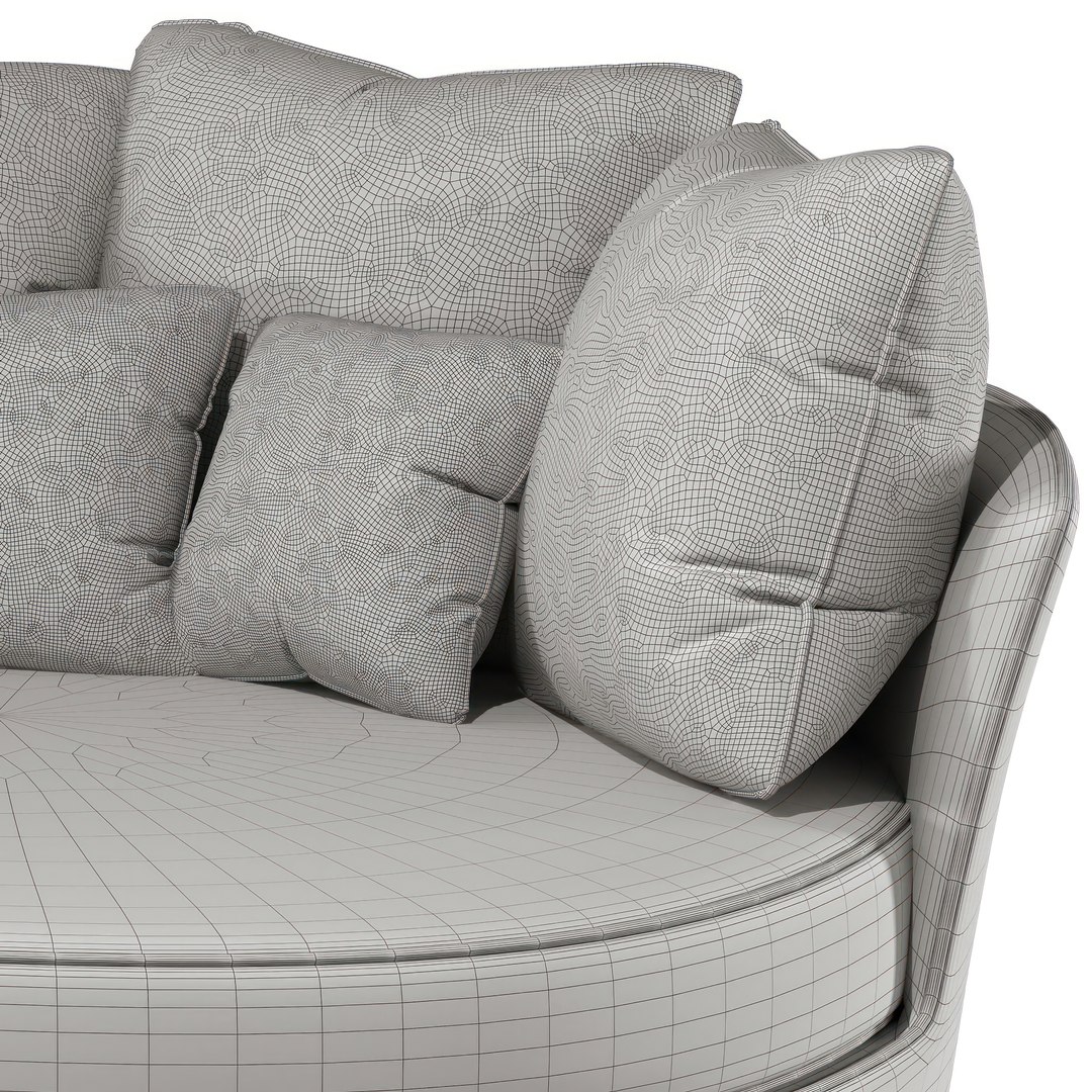 3D model versace aeternitas love bed - TurboSquid 2050170