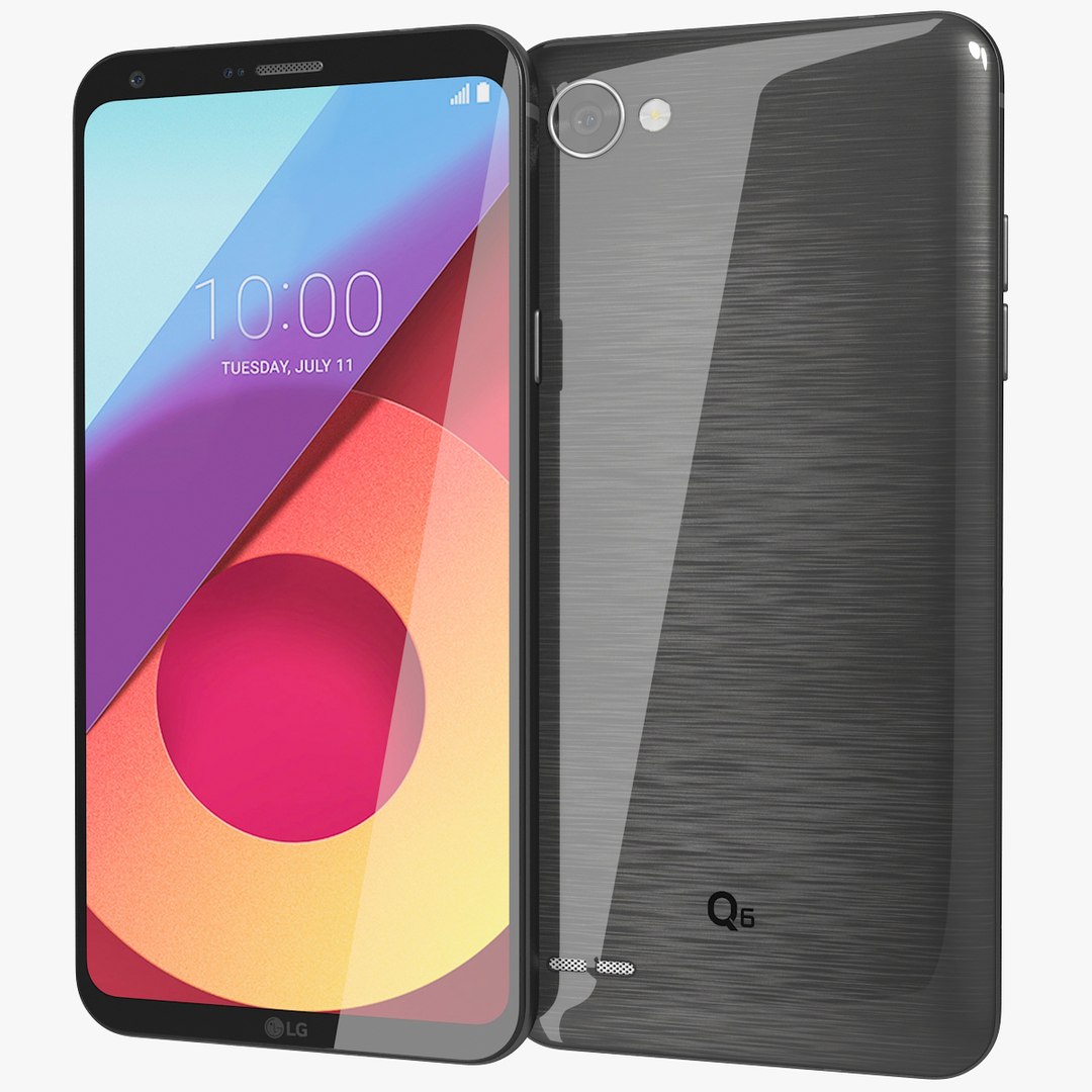 3D realistic lg q6 colors - TurboSquid 1188234