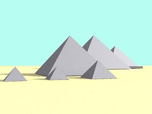 3D Pyramids Of Giza Models - Browse & Download Formats - TurboSquid