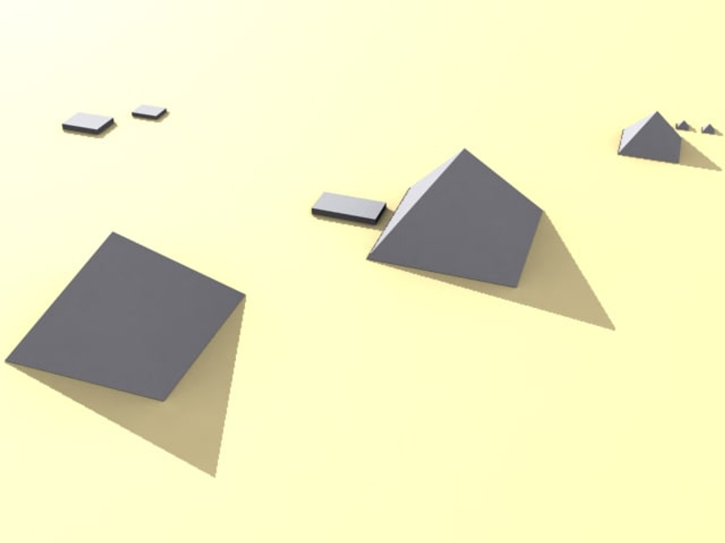 3ds Max Pyramid Giza Layout